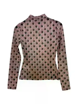 Hugo Polka-dot Cut-out Top