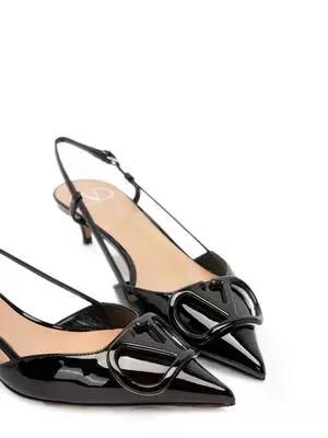 Valentino Garavani Vlogo Signature Slingback Pumps