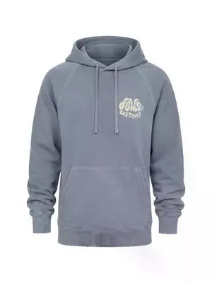 Deus Ex Machina Debris Reverse Hoodie - Grey