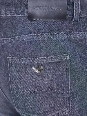 Emporio Armani Logo-plaque Flared Jeans