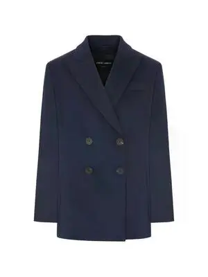 Giorgio Armani Double-breasted Wool Blazer