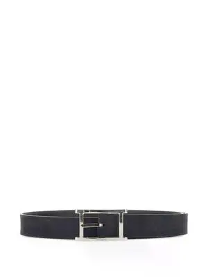 Orciani Orciani Nabucco Double Reversible Leather Belt Black