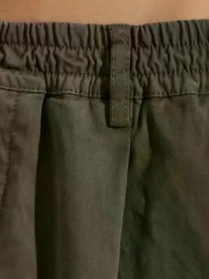 Eleventy Pleated Straight-leg Trousers