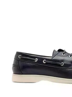 AURELIEN Grainy-leather Loafers
