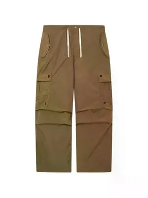 Palm Angels Palm Type Cargo Trousers - Brown
