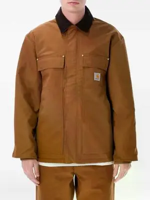 Carhartt Work In Progress Og Arctic Coat In Dearborn Canvas