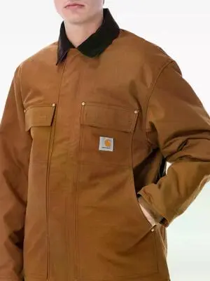 Carhartt Work In Progress Og Arctic Coat In Dearborn Canvas
