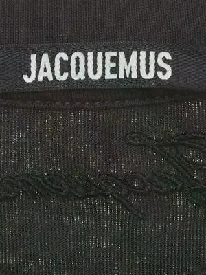 Jacquemus Logo Embroidered T-shirt