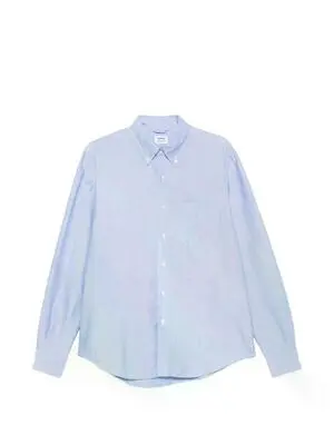 Aspesi Button-down Chest-pocket Shirt - Blue