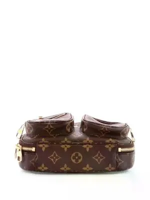 LOUIS VUITTON Utility Monogram Canvas Crossbody Bag - Brown
