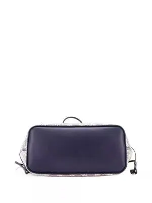 LOUIS VUITTON Monoglam Jacquard Canvas Tote - Blue