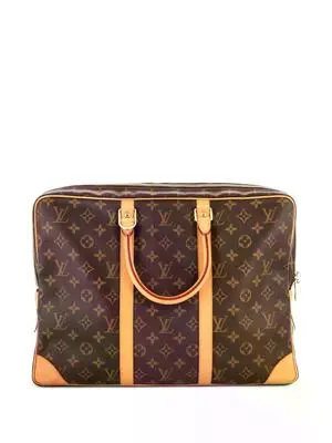 LOUIS VUITTON Monogram Canvas Porte-documents Voyage Briefcase