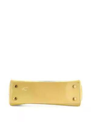 LOUIS VUITTON Brea Handbag Monogram Vernis Mm Satchel - Yellow