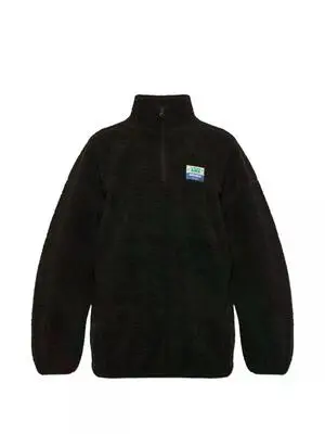 American Vintage Quarter-zip Sweatshirt - Brown