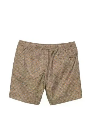 Orlebar Brown Geometric Pattern Drawstring Swim Shorts