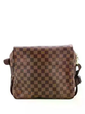 LOUIS VUITTON Naviglio Handbag Damier Crossbody Bag - Brown