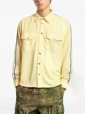 Palm Angels Logo 90' Side-stripe Shirt