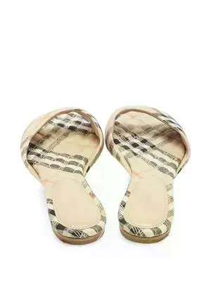Burberry Sloane Flat Sandals