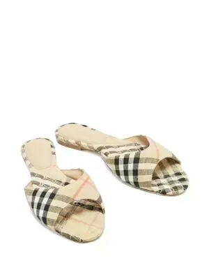 Burberry Sloane Flat Sandals