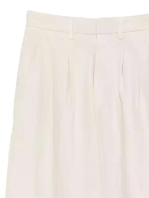DONDUP Wide-leg Trousers - White