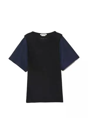 JW Anderson Colour-block Short-sleeve T-shirt - Black
