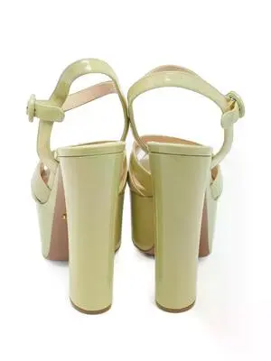 Prada Platform Ankle-strap Sandals