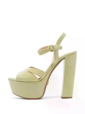 Prada Platform Ankle-strap Sandals
