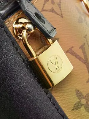 LOUIS VUITTON 2018 Cannes Monogram Reverse Canvas Mini Bag