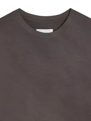 SSSTEIN Oversized Crew-neck Wool T-shirt - Grey