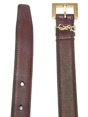Saint Laurent Cassandre Slim Belt