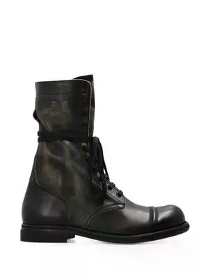 VIVIENNE WESTWOOD Parachute Leather Boots - Black