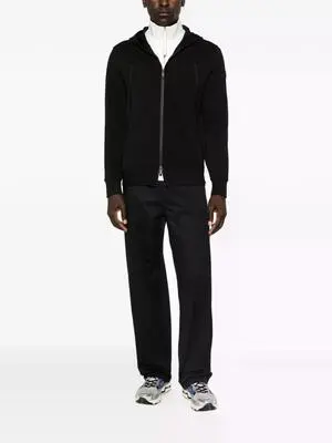 Moncler Zip-up Hooded Sweatshirt