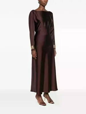Imperial V-back Maxi Dress