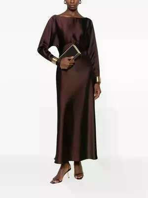 Imperial V-back Maxi Dress