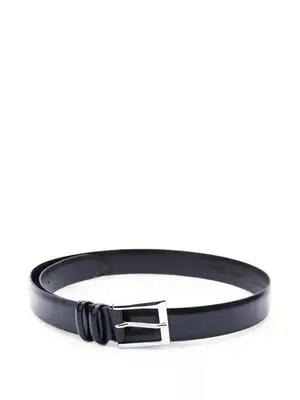 Orciani Buckle-fastening Leather Belt - Black