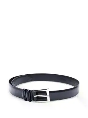 Orciani Buckle-fastening Leather Belt - Black
