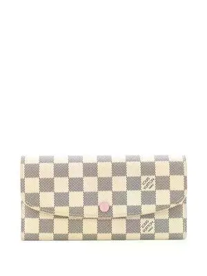 LOUIS VUITTON Emilie Wallet Damier Small Wallets - White