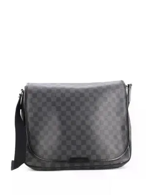 LOUIS VUITTON Daniel Messenger Bag Damier Graphite Gm Cross Body Bag