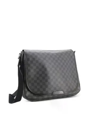 LOUIS VUITTON Daniel Messenger Bag Damier Graphite Gm Cross Body Bag