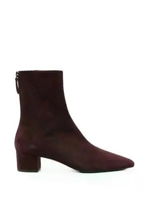 AQUAZZURA Saint Honoré Suede Ankle Boots