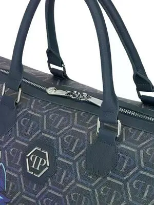 Philipp Plein Travel Bag Space Dragons Monogram