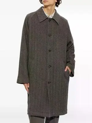 Eleventy Herringbone Coat