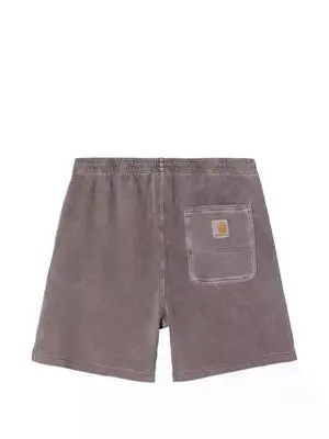 Carhartt Work In Progress Garment-dyed Logo-patch Shorts