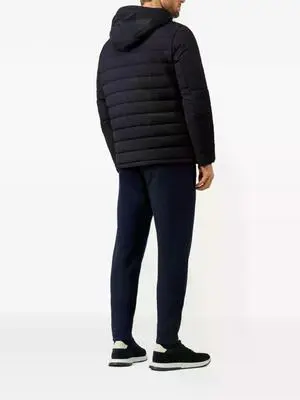 HACKETT LONDON Quilted Hooded Jacket