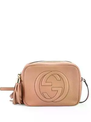 Gucci Soho Disco Leather Small Crossbody Bag - Brown