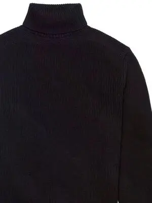 SEBAGO High-neck Ribbed Sweater