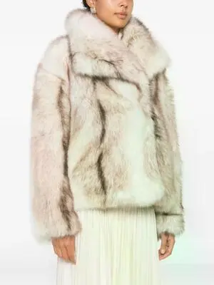 Source Unknown Harper Faux-fur Jacket - Neutrals