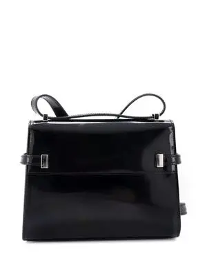 Saint Laurent Leather Manhattan Mini Crossbody Bag - Black