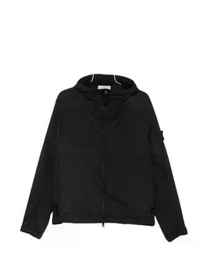Stone Island Logo-patch Hooded Jacket