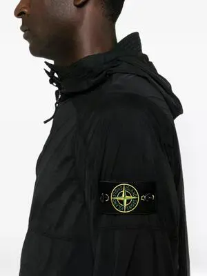 Stone Island Logo-patch Hooded Jacket